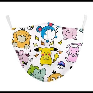 Accessories | Kawaii Poke Cute Monster Fashion Adult Face Mask | Poshmark